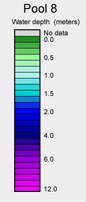 UMESC - Bathymetry - Viewable Summary Graphics - Pool 8